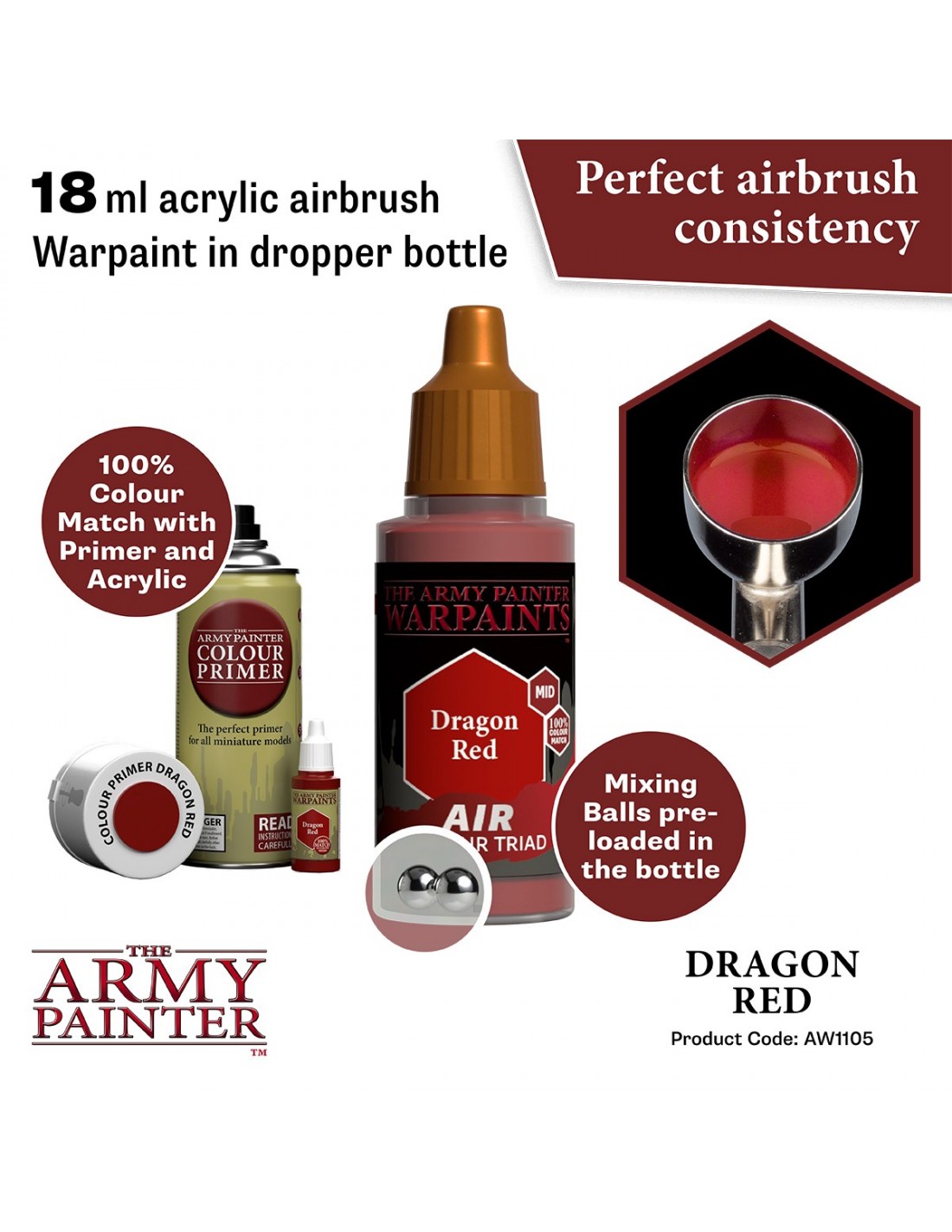 Dragon Red - Air - Warpaints - The Army Painter