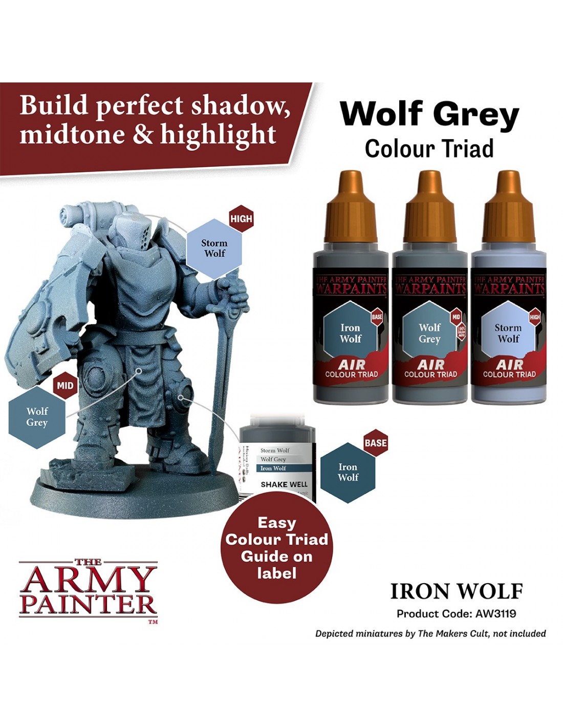Iron Wolf - Air - Warpaints - The Army Painter