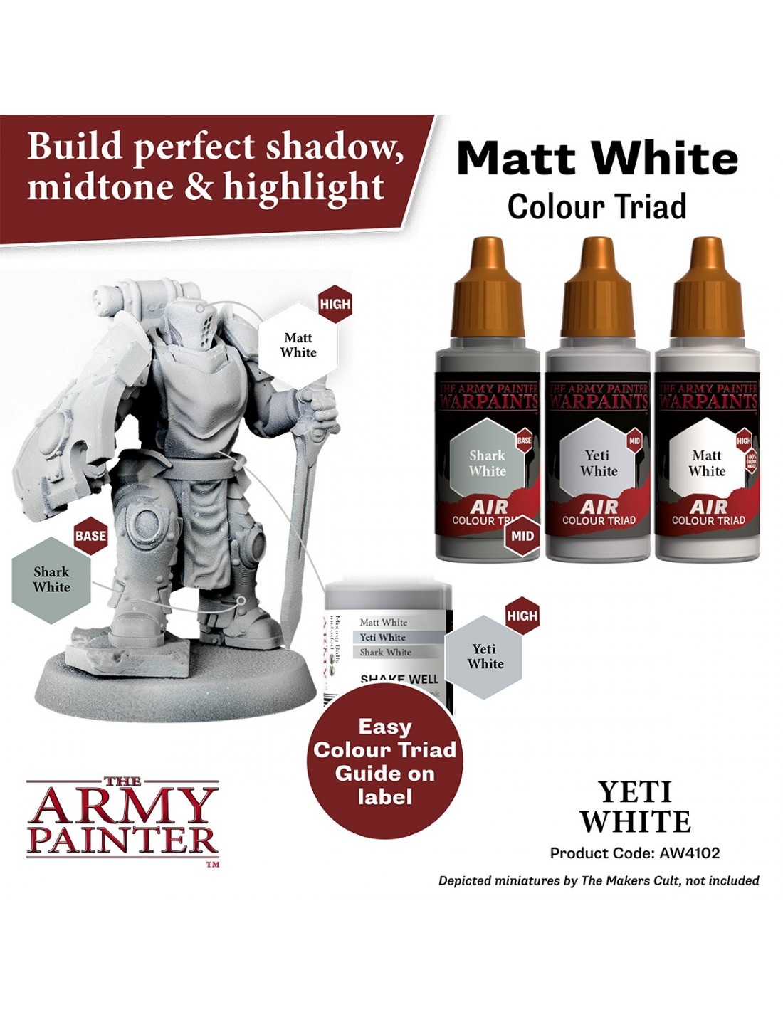 Yeti White - Air - Warpaints - The Army Painter