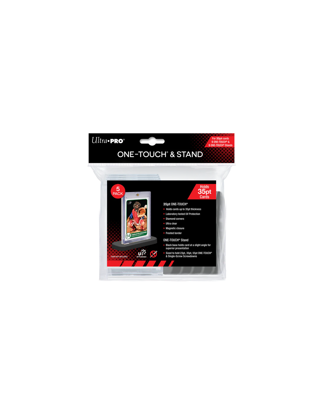 One Touch & Stands 35PT UV - 5stk - Ultra Pro